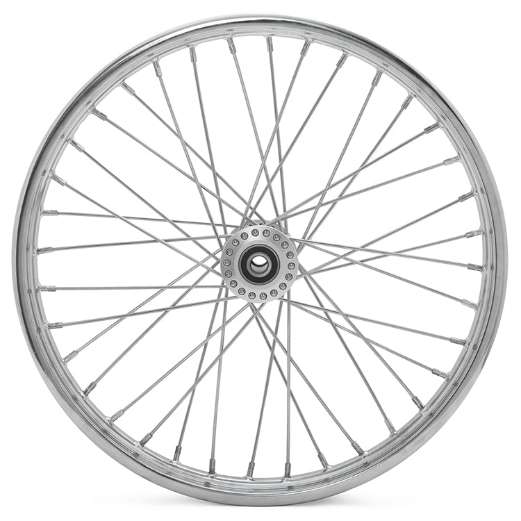 21 Inch Front Spoked Spool Wheel Rim Hub for Harley Models With 3/4 Ax ...